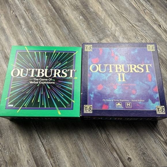 Port and Company | Games | Vintage Outburst Games 988 Outburst 1991 ...